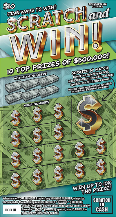 Play PA Lottery Scratch-Offs - Scratch and Win