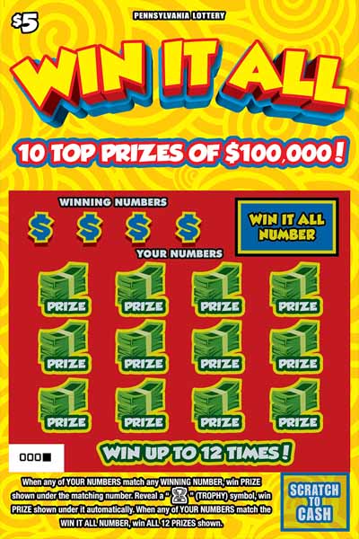 Play PA Lottery Scratch-Offs - Win It All